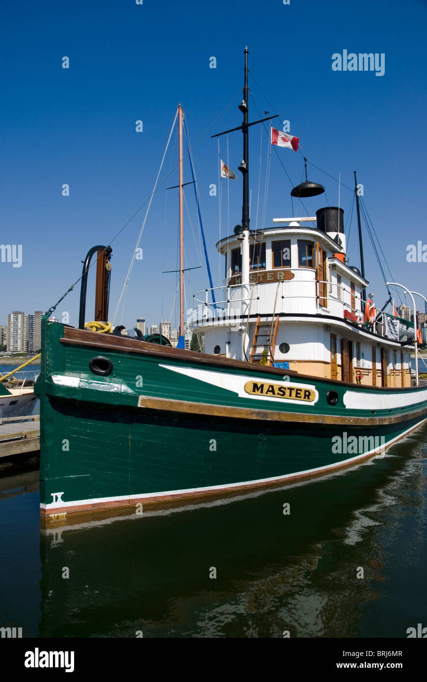 Vancouver Maritime Museum, restored historic wooden steam operated tug ...