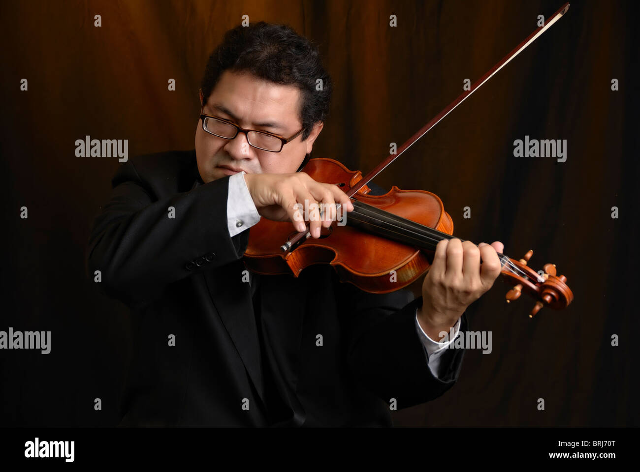 Merida, Yucatan / Mexico - November 20: Man playing the violin Stock ...