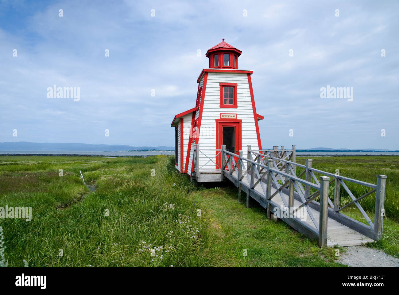 "Le Petit Phare". The little lighthouse. Saint-André, Quebec, Canada ...