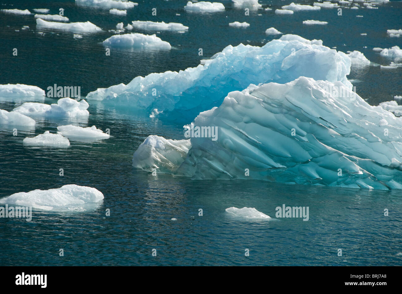 Greenland, Prince Christian Sound (aka Prins Christian Sund). Iceberg ...
