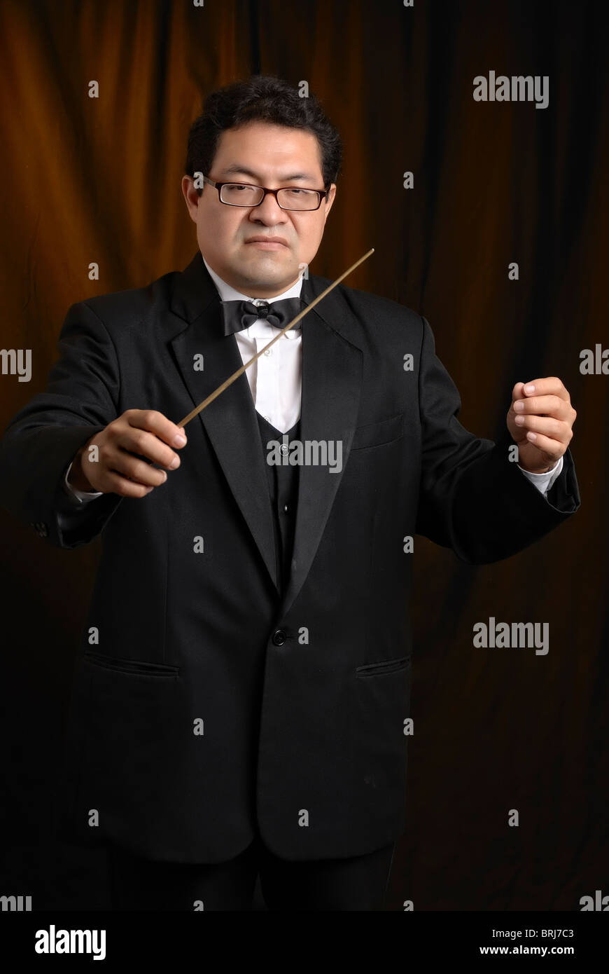 Merida, Yucatan / Mexico - November 20: Orchestra Conductor / Music ...