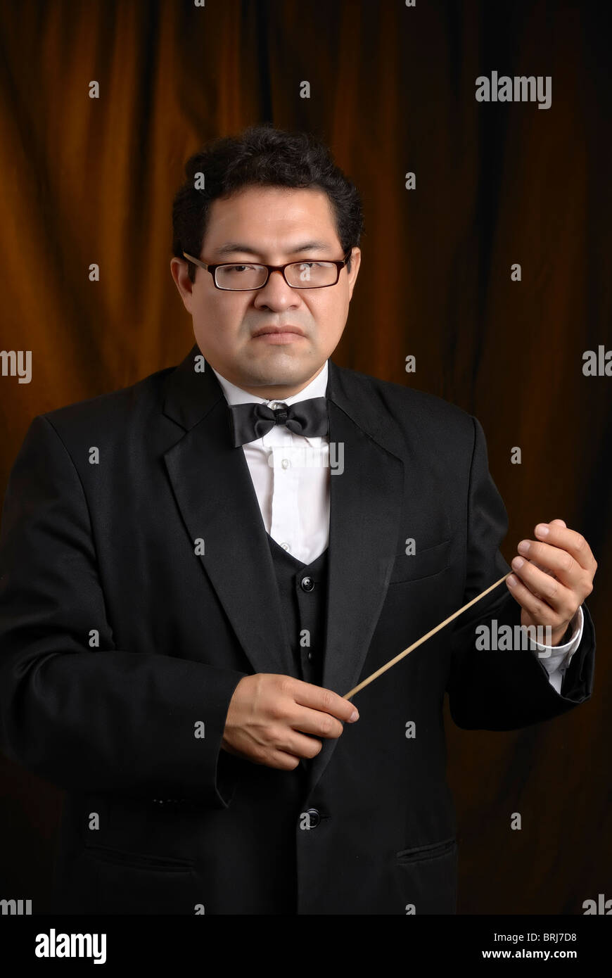 Merida, Yucatan / Mexico - November 20: Orchestra Conductor / Music ...