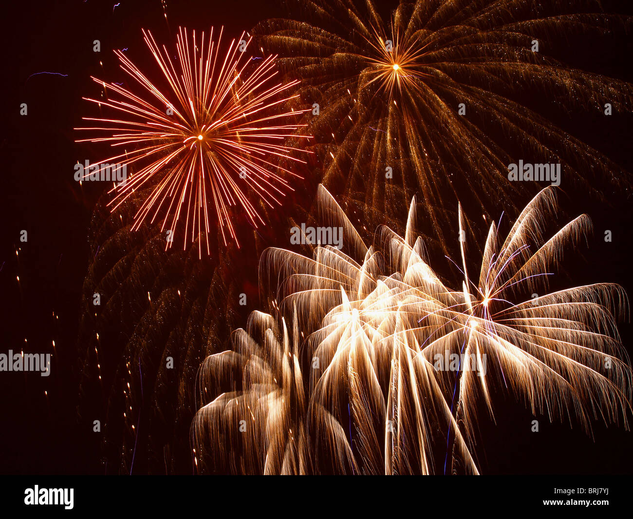 End of year fireworks hi-res stock photography and images - Alamy