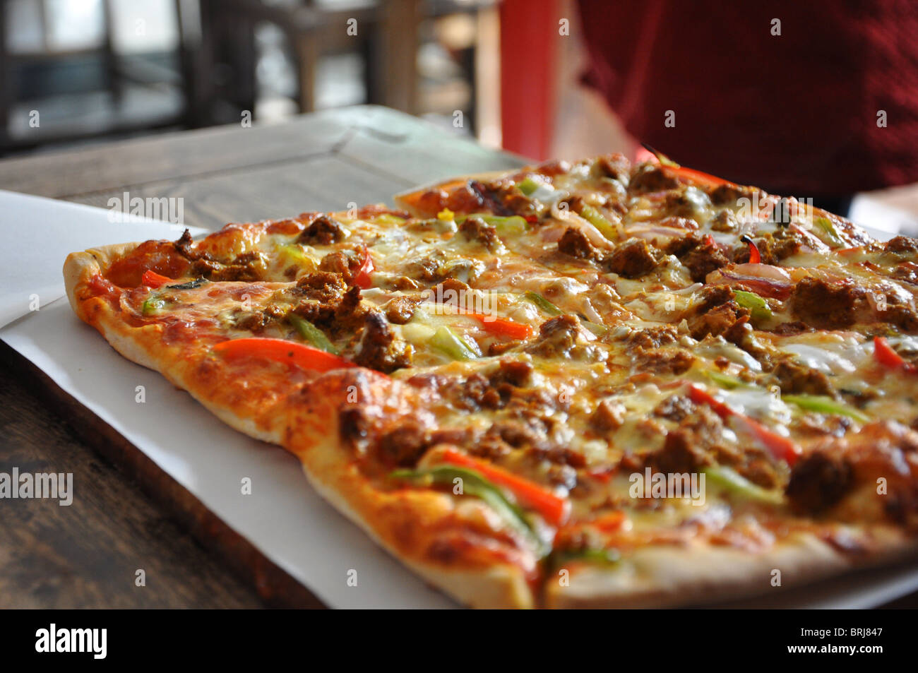 Pizza in the Hutongs in Beijing in China Stock Photo - Alamy