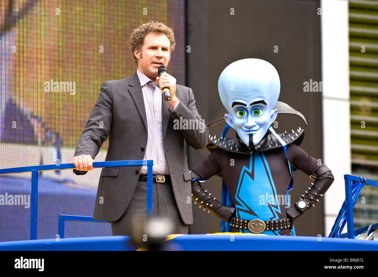 Megamind and will ferrell hi-res stock photography and images - Alamy