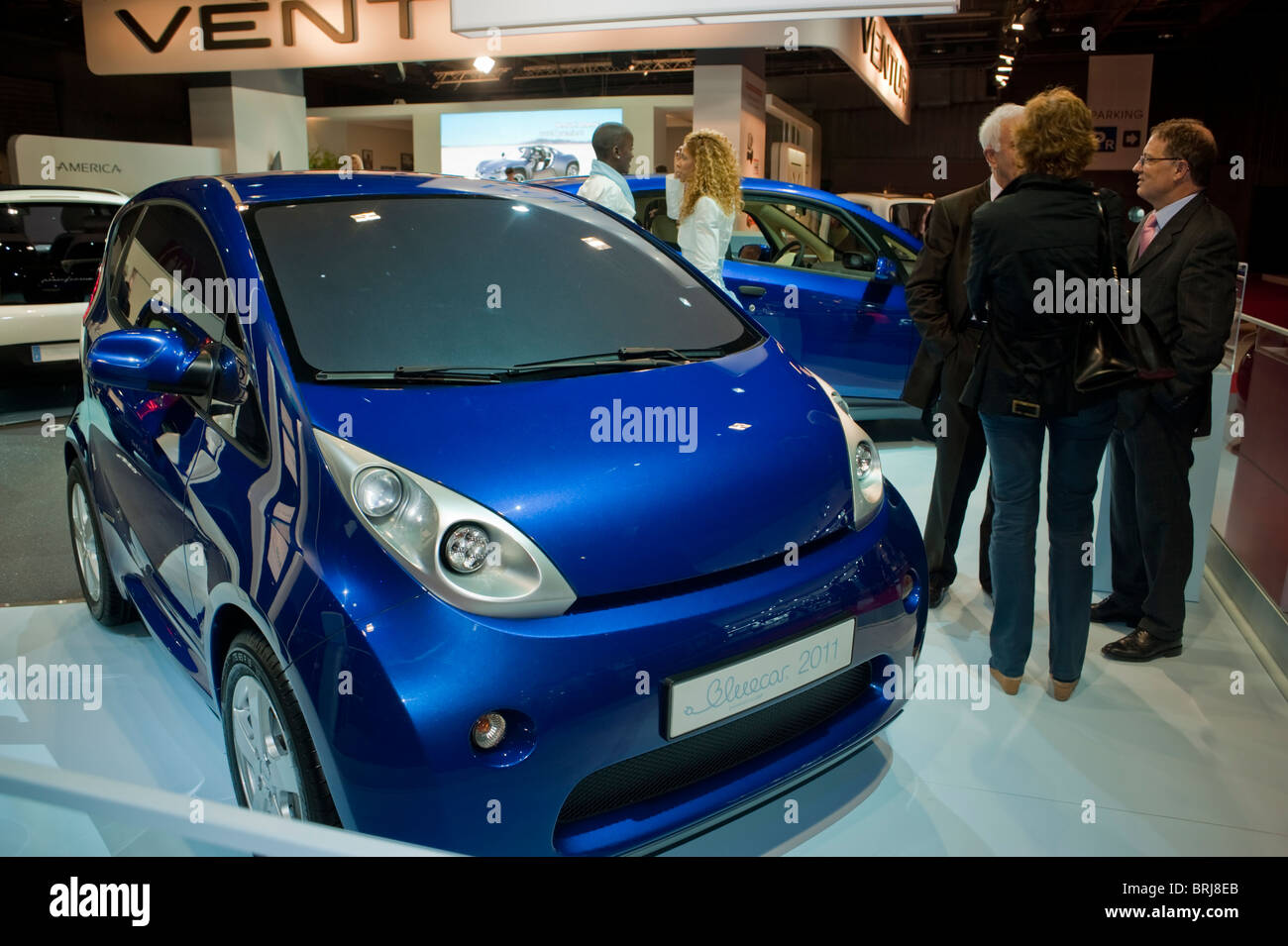All electric bollore bluecar hi-res stock photography and images - Alamy