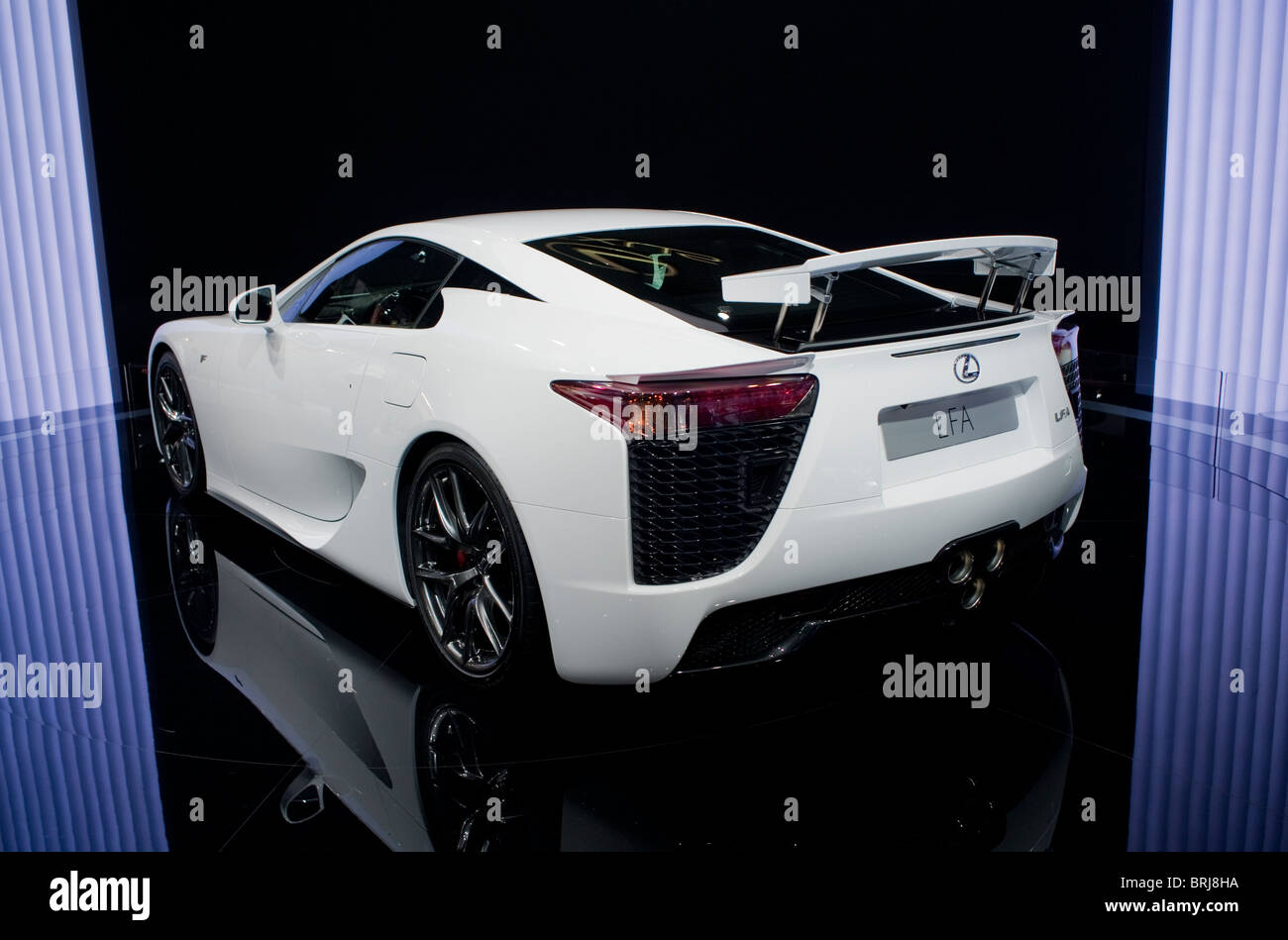 Paris, France, Paris Car Show, Lexus, Luxury Concept Car, LFA, Showroom ...