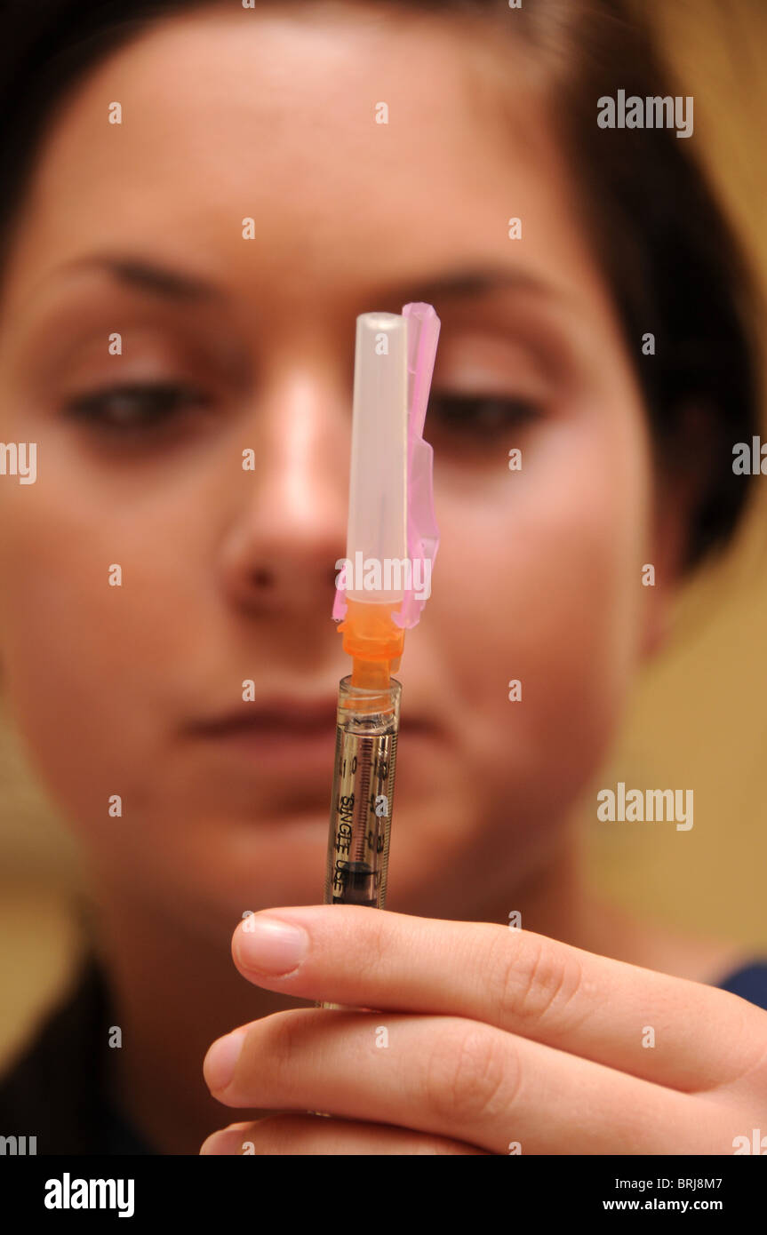 Nursing students use mannequins of newborn infants to train for medical ...