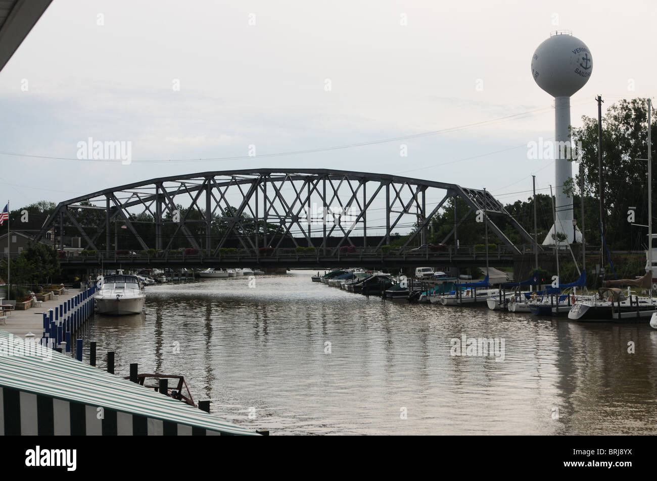 Vermilion, Ohio, USA, on the Vermilion River at Lake Erie on the Great ...