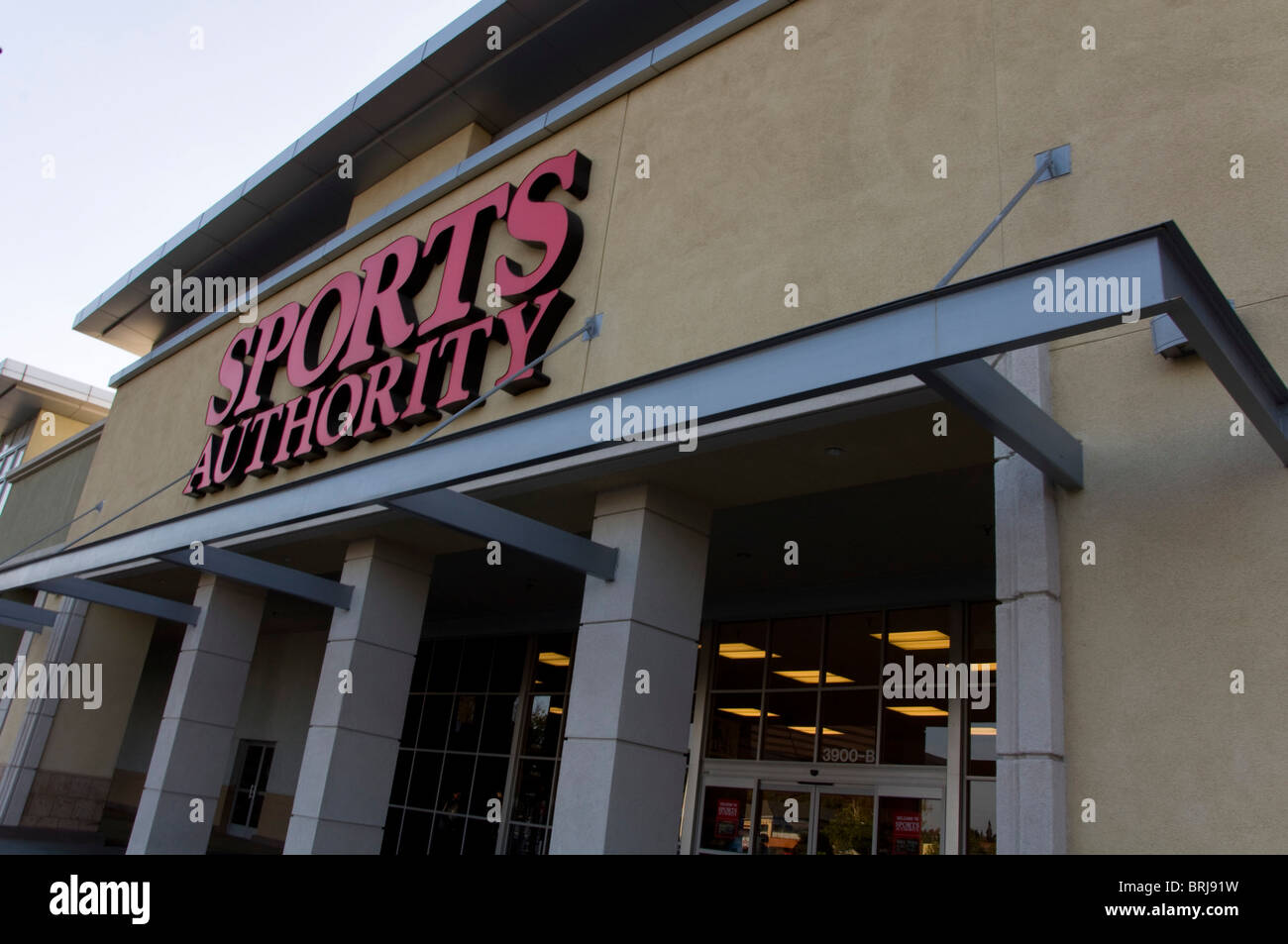 Sport Store front Stock Photo - Alamy