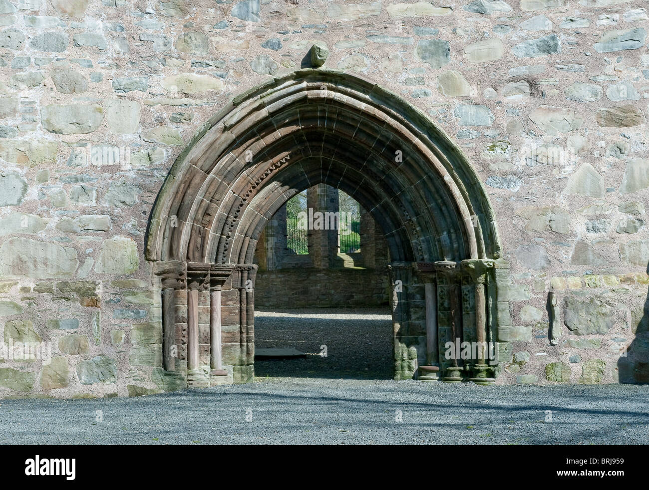 Grey abbey hi-res stock photography and images - Alamy