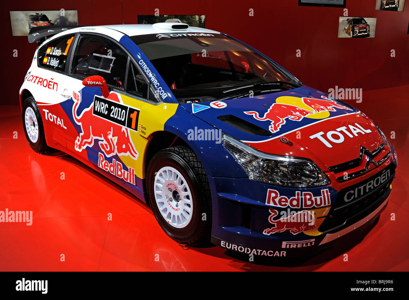 Citroen C4 racing WRC,Paris Motor Show, France Stock Photo - Alamy