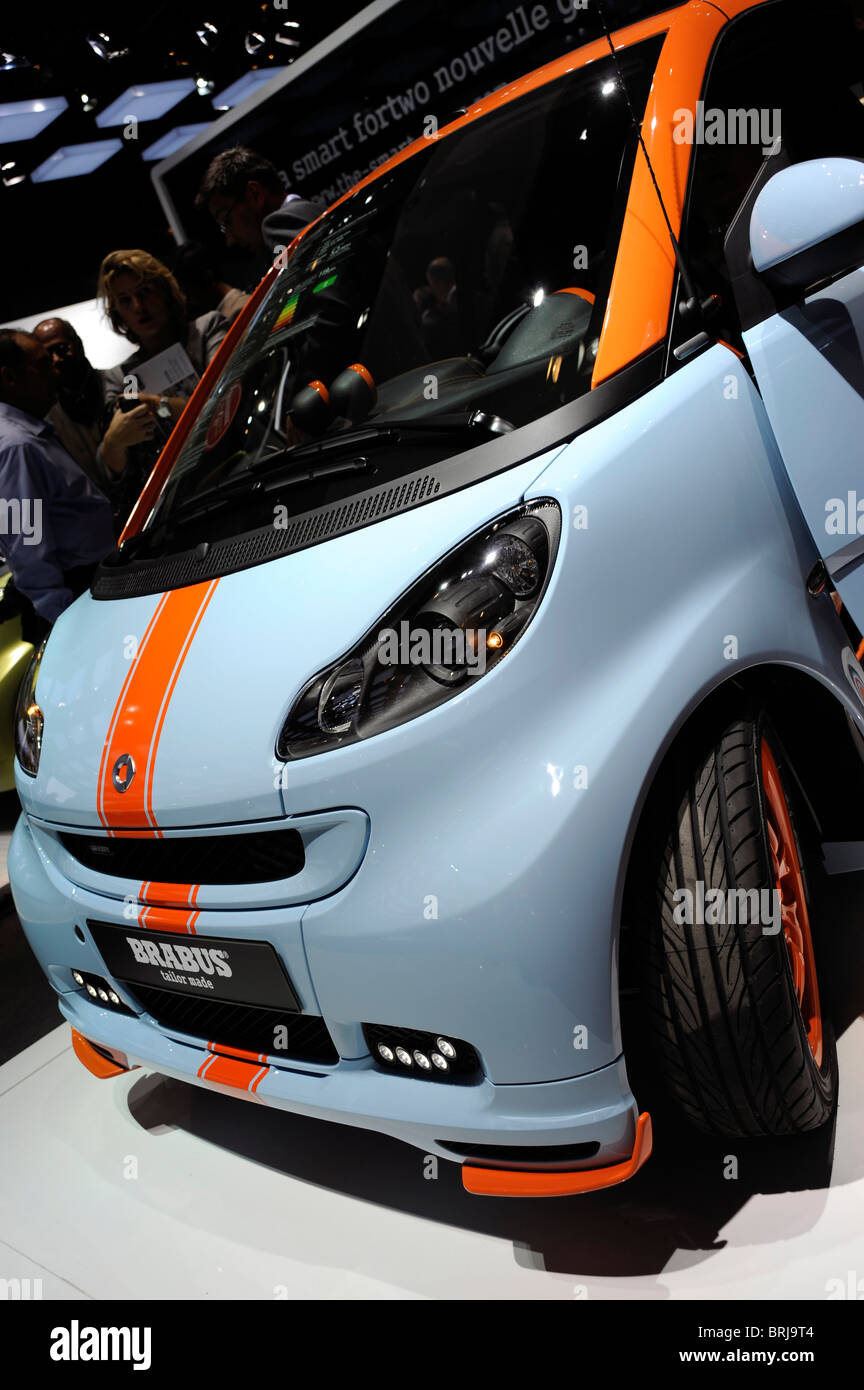 Smart Brabus, Paris Motor Show, France Stock Photo - Alamy
