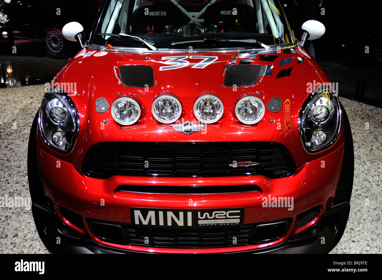 Mini WRC, Paris Motor Show, France Stock Photo - Alamy