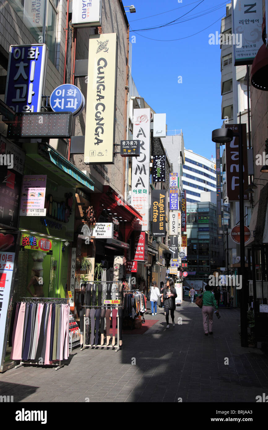 Myeong-dong, Myeongdong, Seoul, South Korea, Asia Stock Photo - Alamy