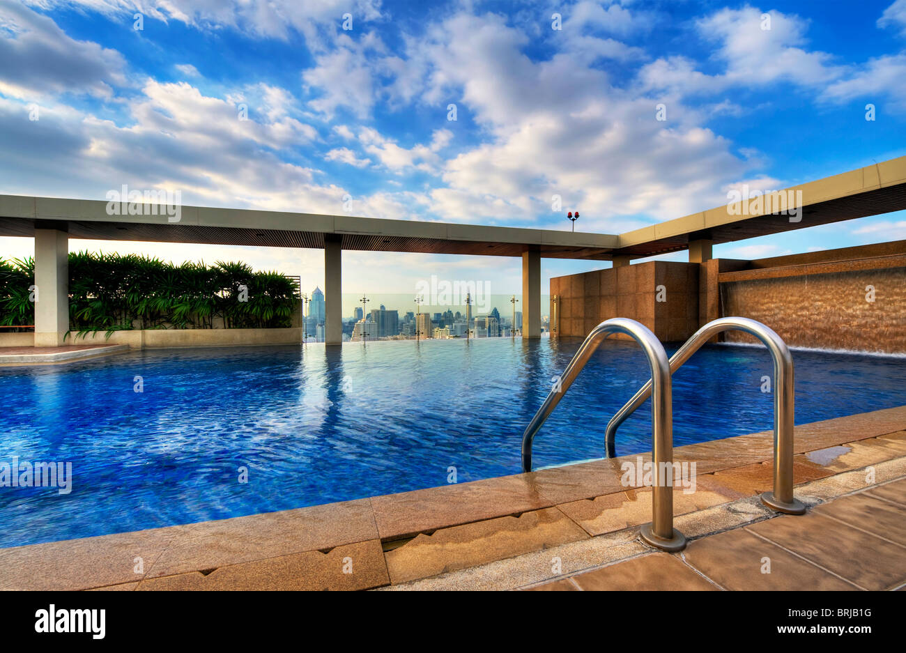 Bangkok roof swimming hi-res stock photography and images - Alamy
