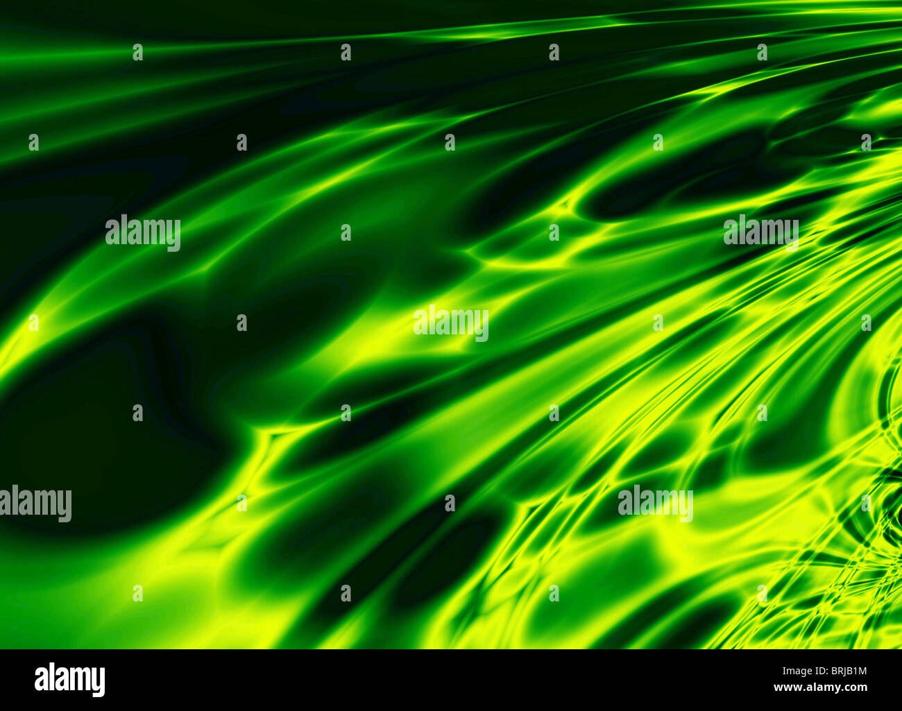 Wallpaper green wave background Stock Photo - Alamy