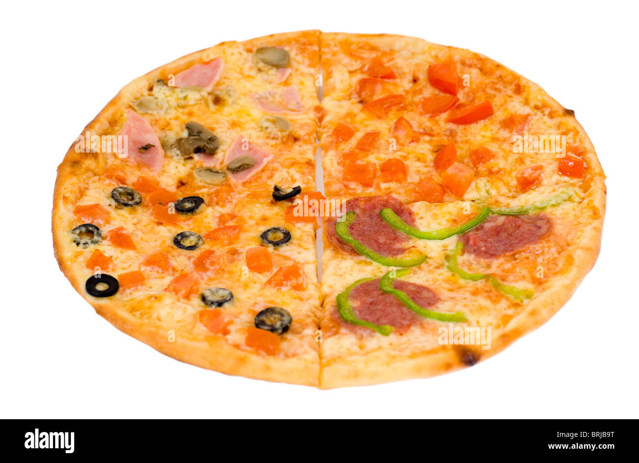 One Fourth Of A Pizza