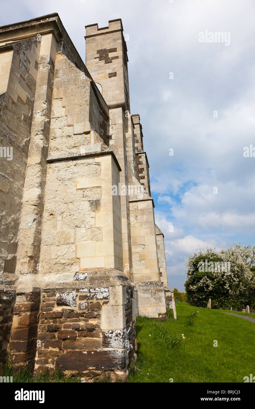 All Saints Parish Church, Shillington perspective view of Tower ...