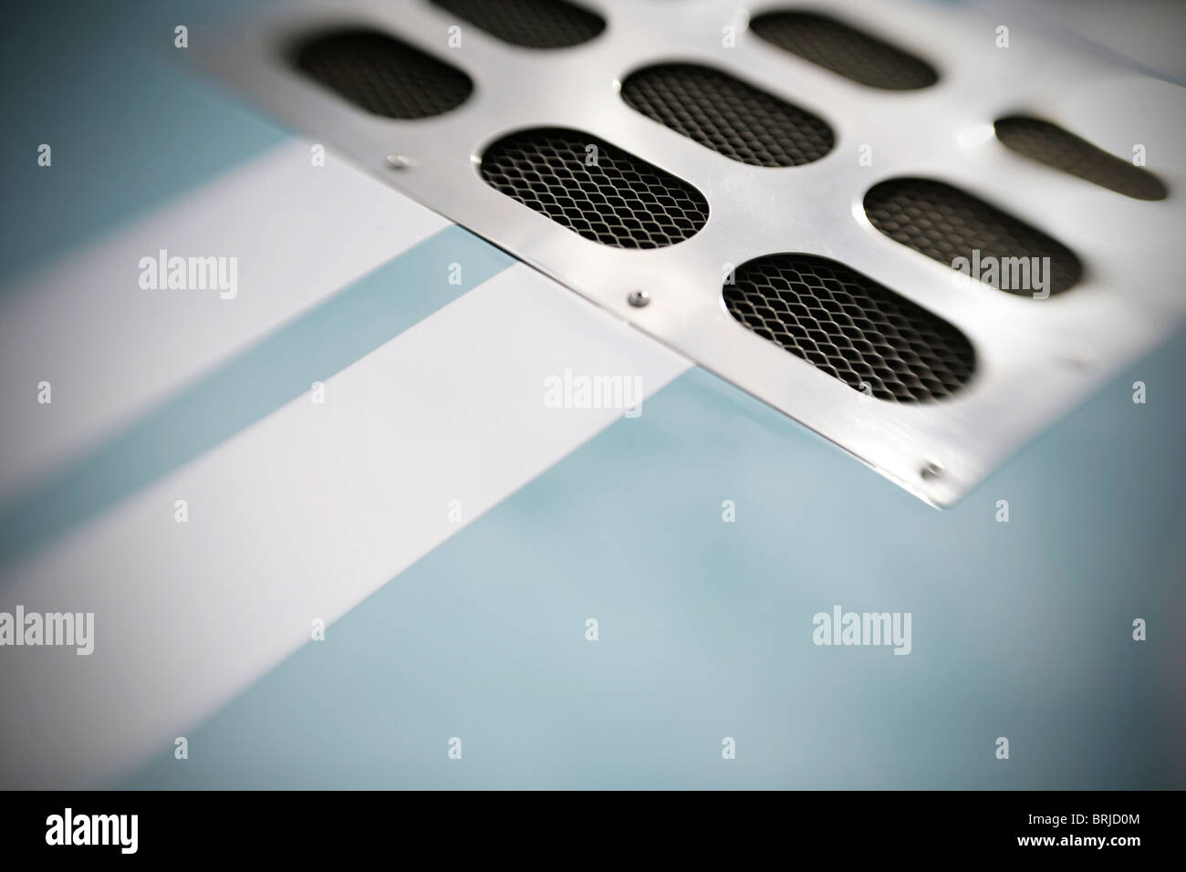 Detail of engine cover of Ford GT40 sportscar Stock Photo - Alamy