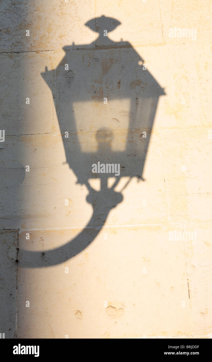 Reflection of lamp Stock Photo - Alamy