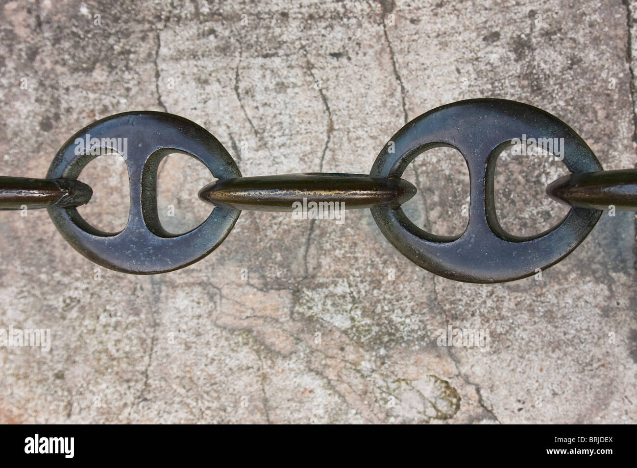 old metal chain links Stock Photo - Alamy