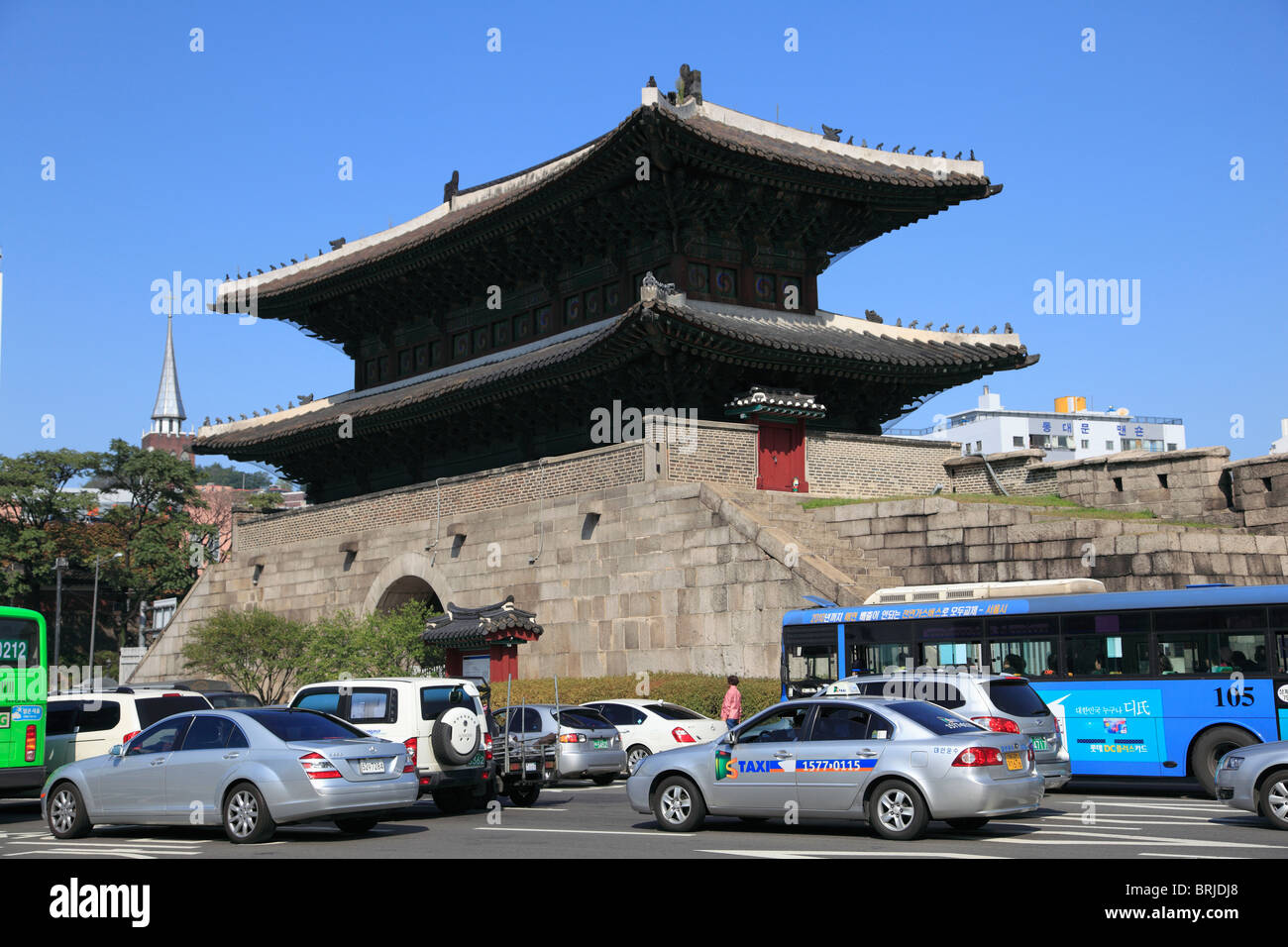 Dongdaemun Gate, Great Eastern Gate, Seoul, South Korea, Asia Stock ...