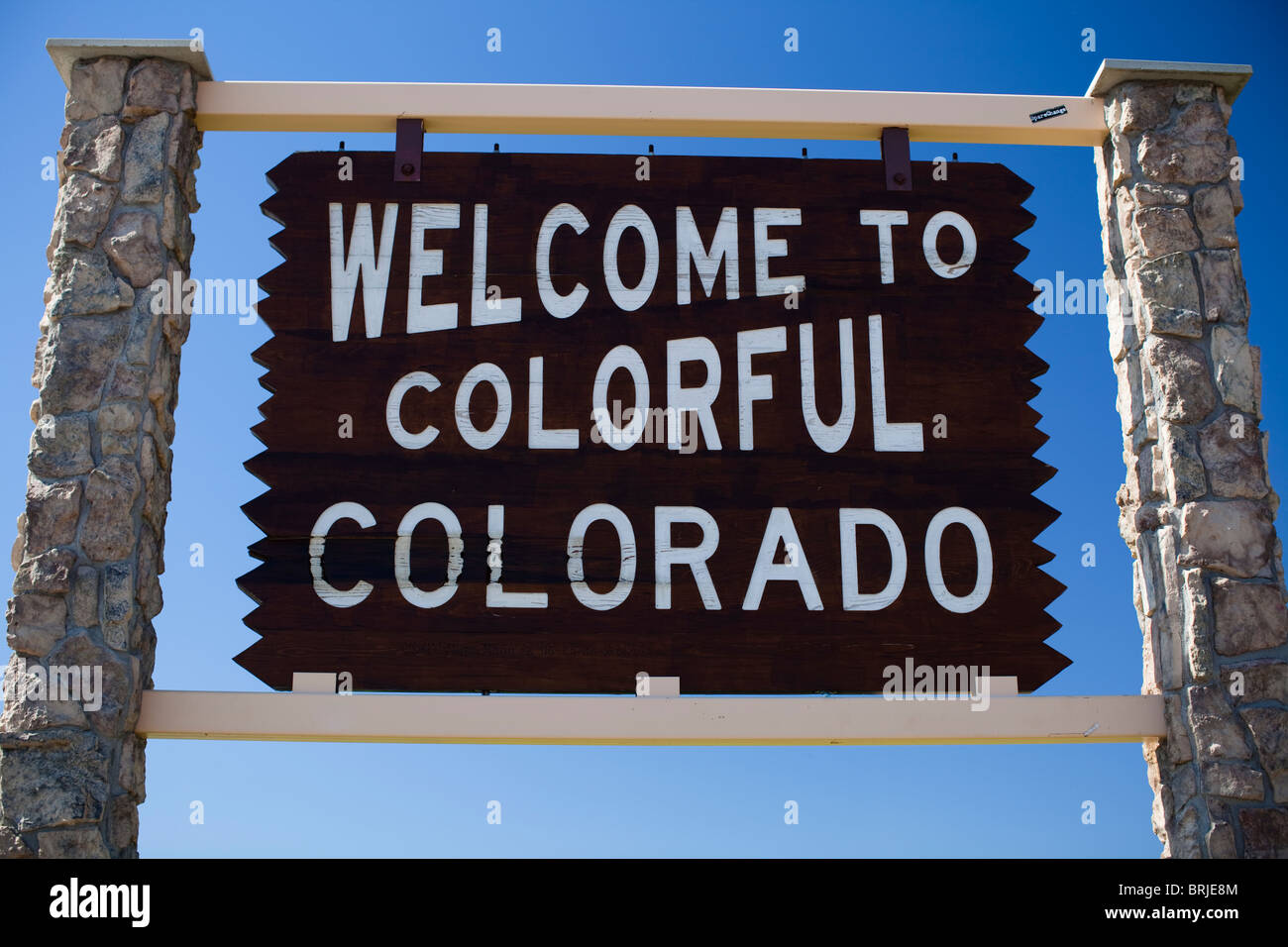 Colorado welcome sign hi-res stock photography and images - Alamy