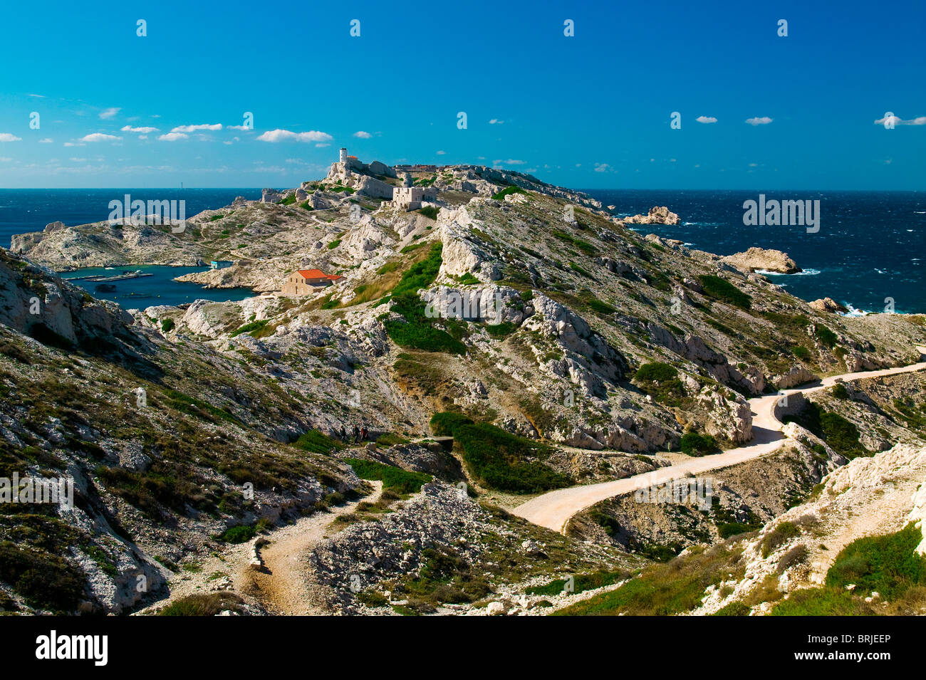 THE FRIOUL ISLANDS,POMEGUES, MARSEILLE, PROVENCE, FRANCE Stock Photo ...