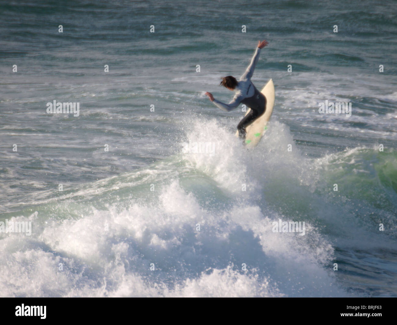 Surfer, Bude, Cornwall, UK Stock Photo - Alamy
