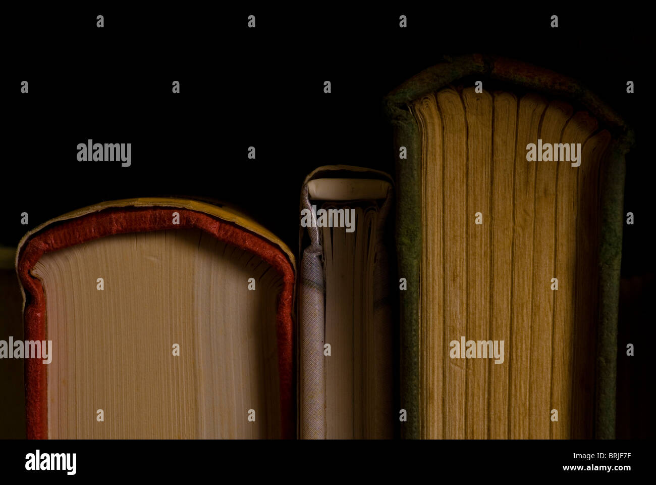 Book spines hi-res stock photography and images - Alamy