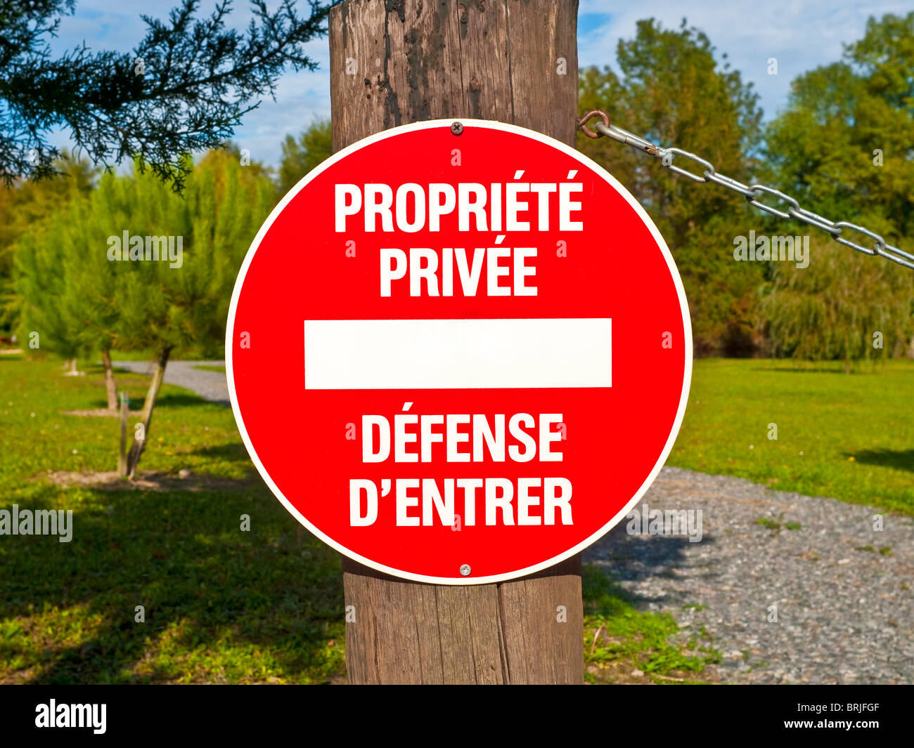 French no entry sign hi-res stock photography and images - Alamy