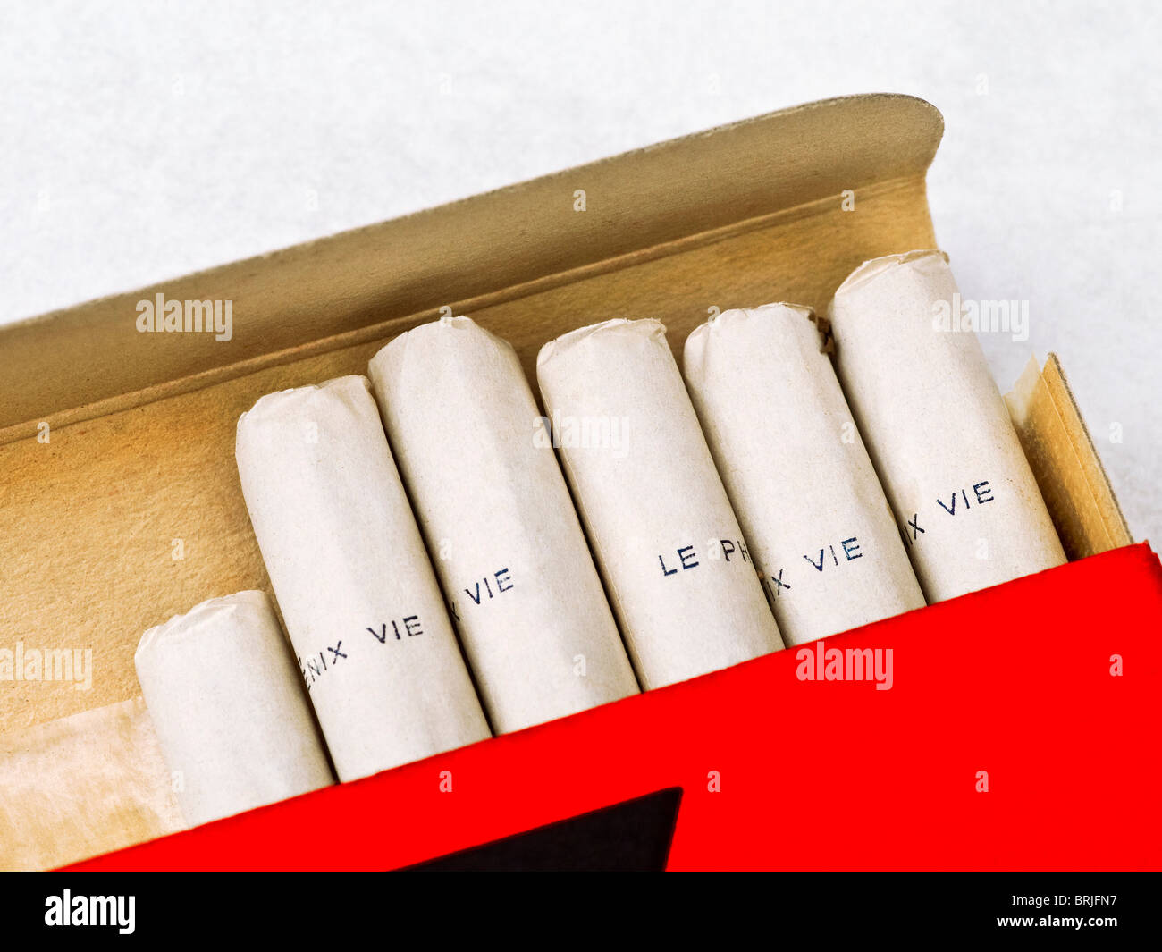 French cigarettes hi-res stock photography and images - Alamy
