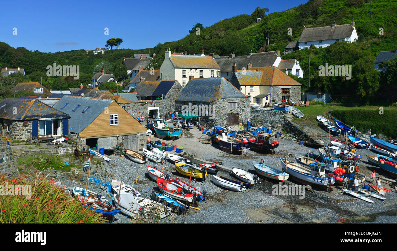 Cadgwith Cove, Cornwall, England Stock Photo - Alamy