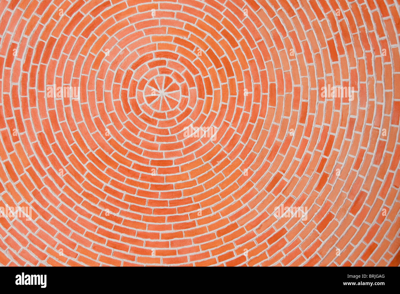 circular pattern in brick roof Stock Photo - Alamy