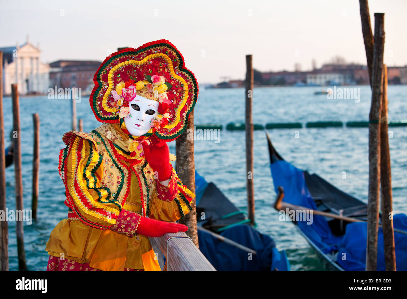 Venice Carnival costume Stock Photo - Alamy