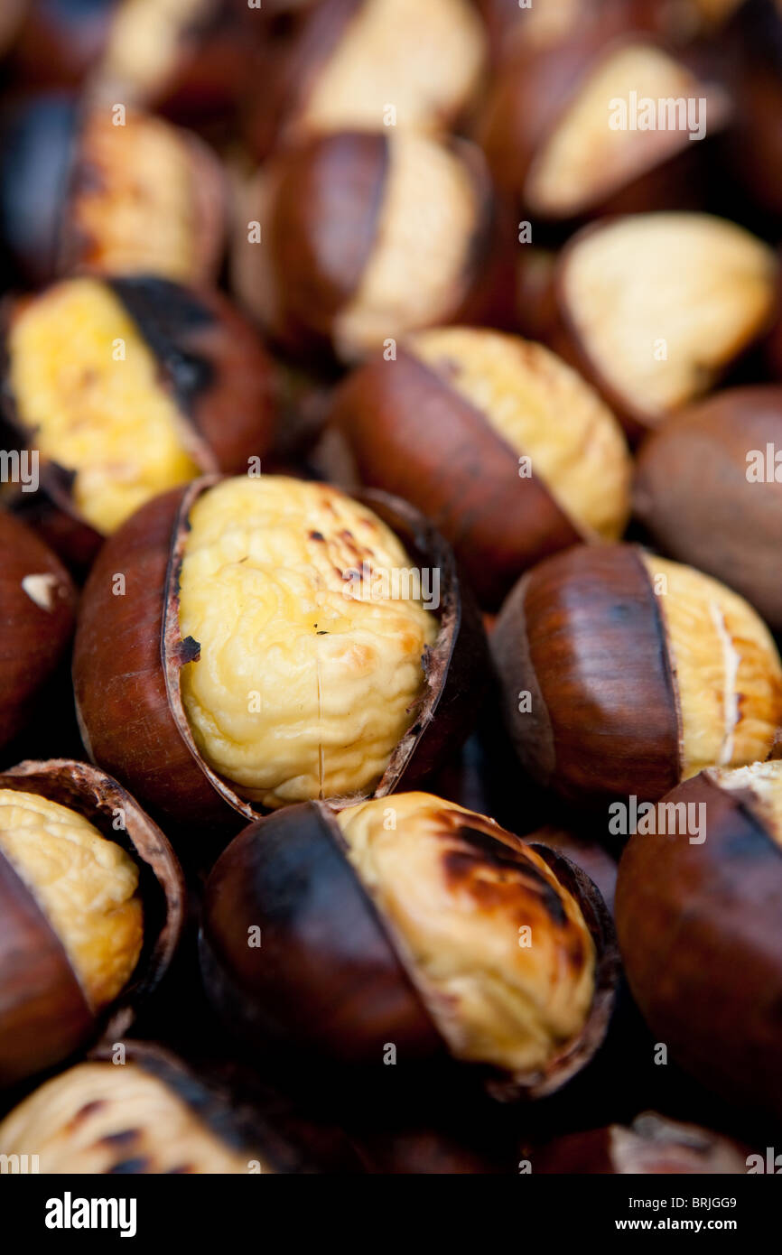 Roasted chestnuts hi-res stock photography and images - Alamy
