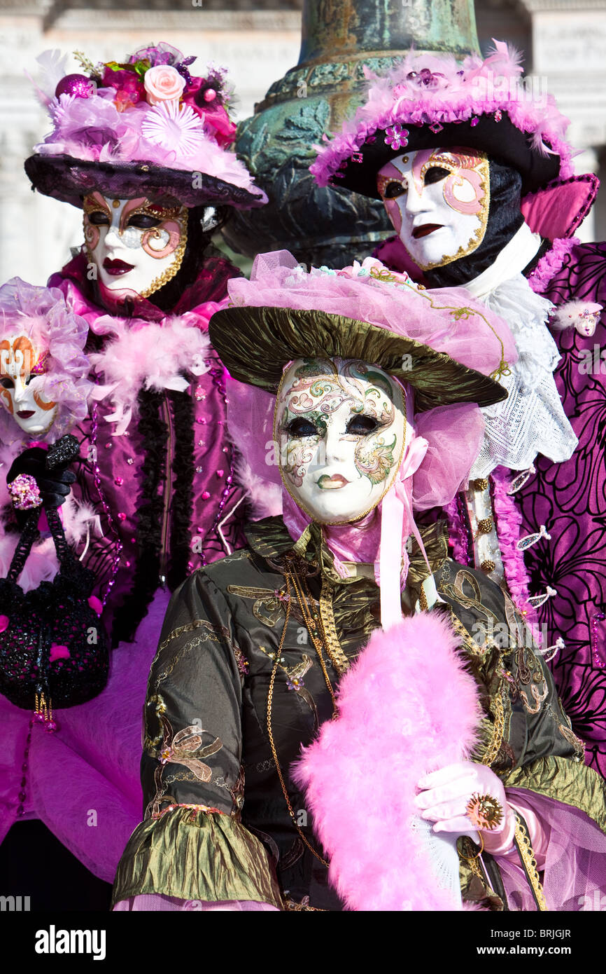 Venice Carnival costume Stock Photo - Alamy