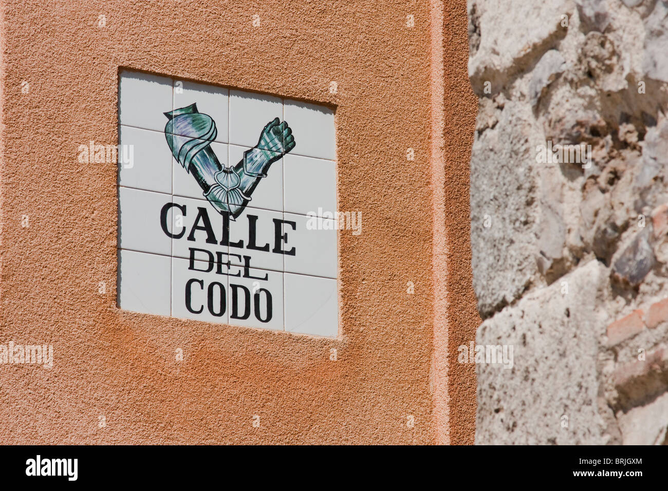 Madrid road sign hi-res stock photography and images - Alamy
