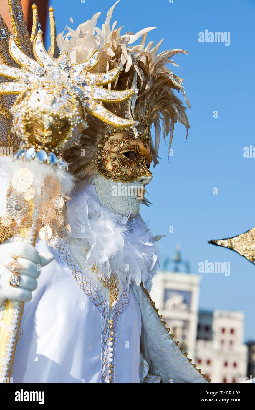 Venice Carnival costume Stock Photo - Alamy