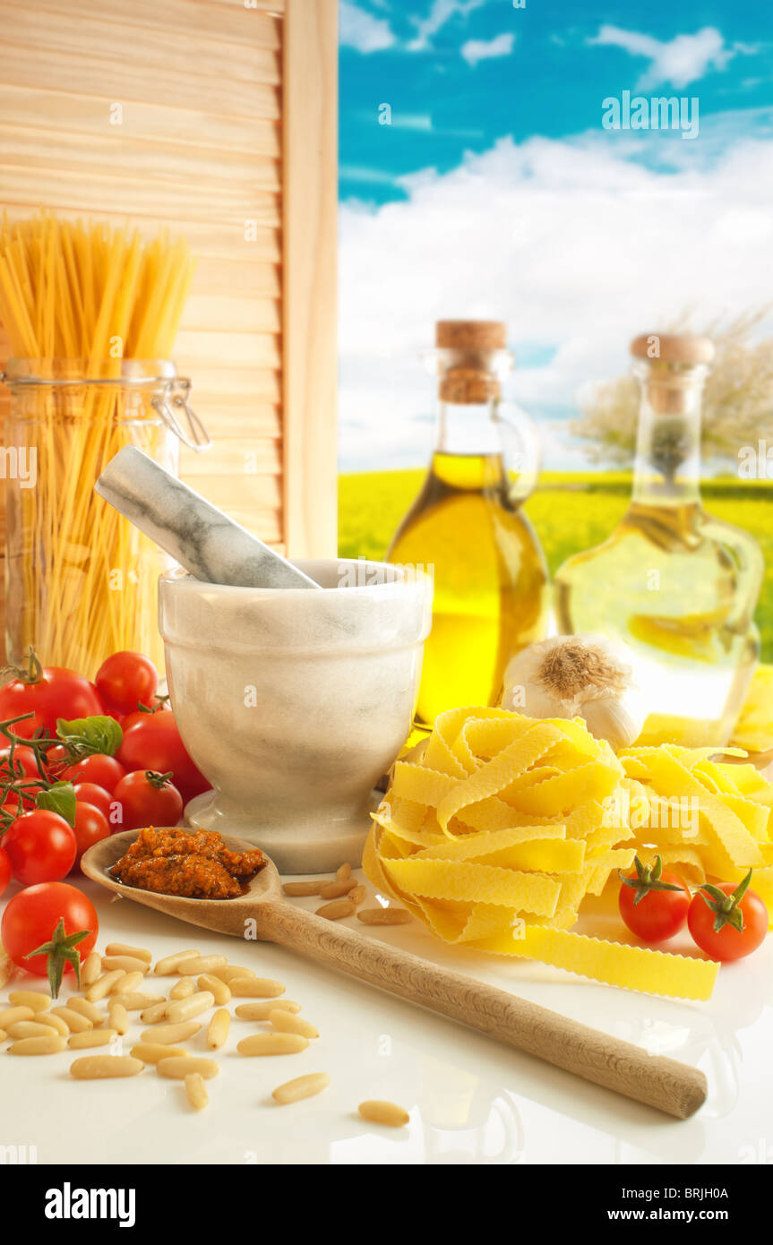 Italian countryside restaurant hi-res stock photography and images - Alamy