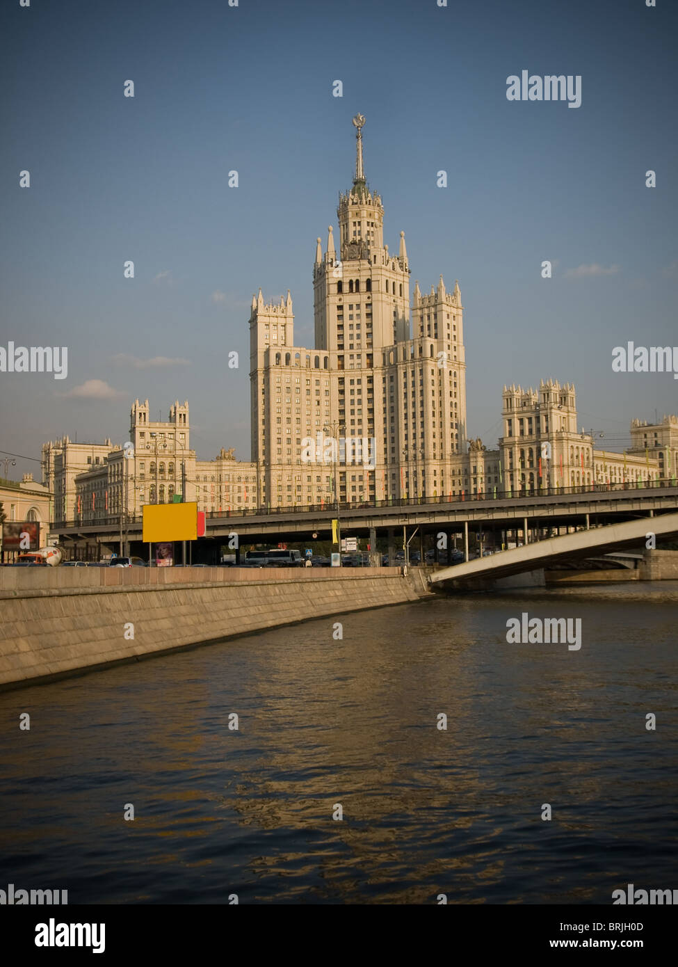 the picture of the russian skyscraper by stalin Stock Photo - Alamy