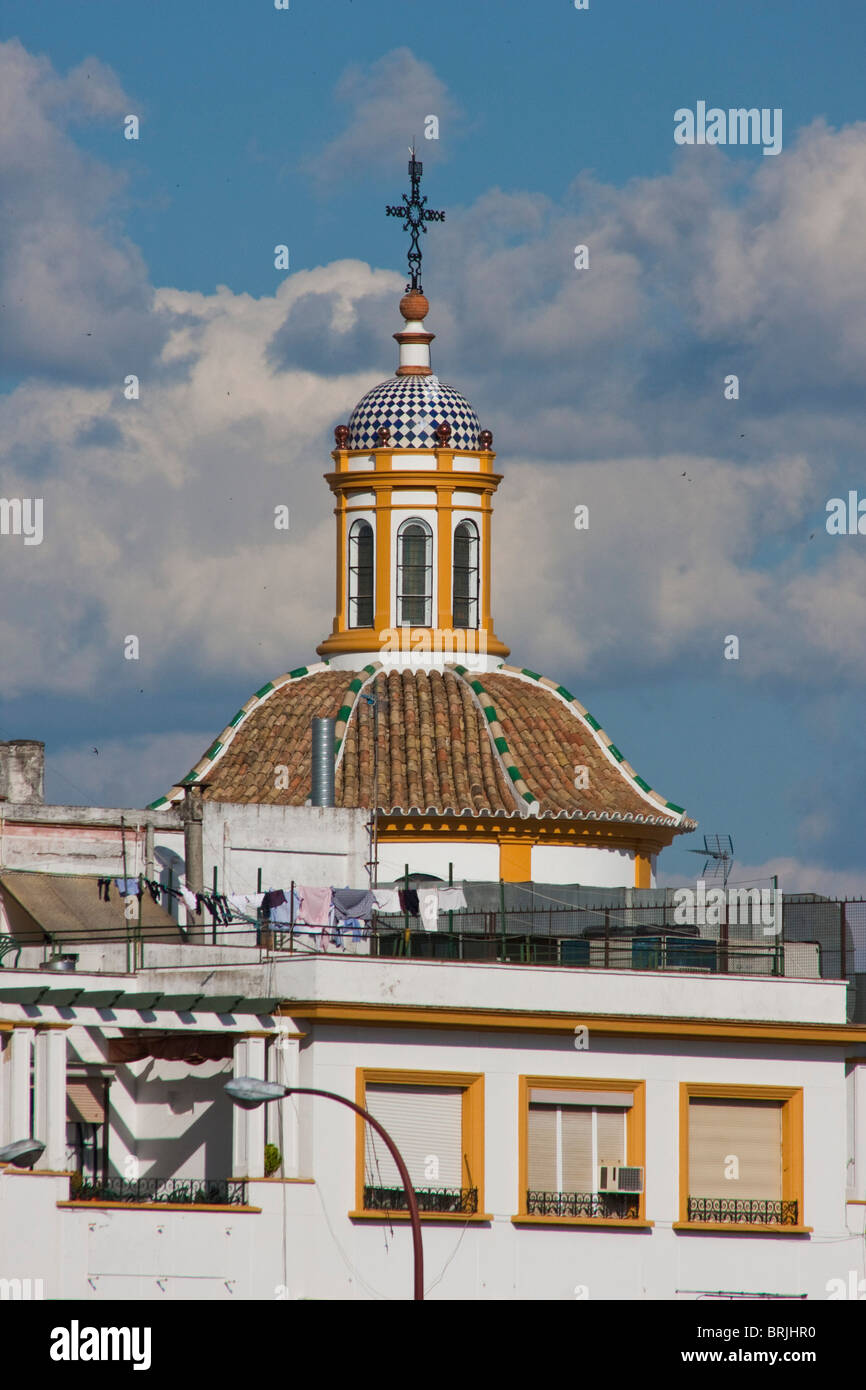 church dome in sevilla, spain Stock Photo - Alamy