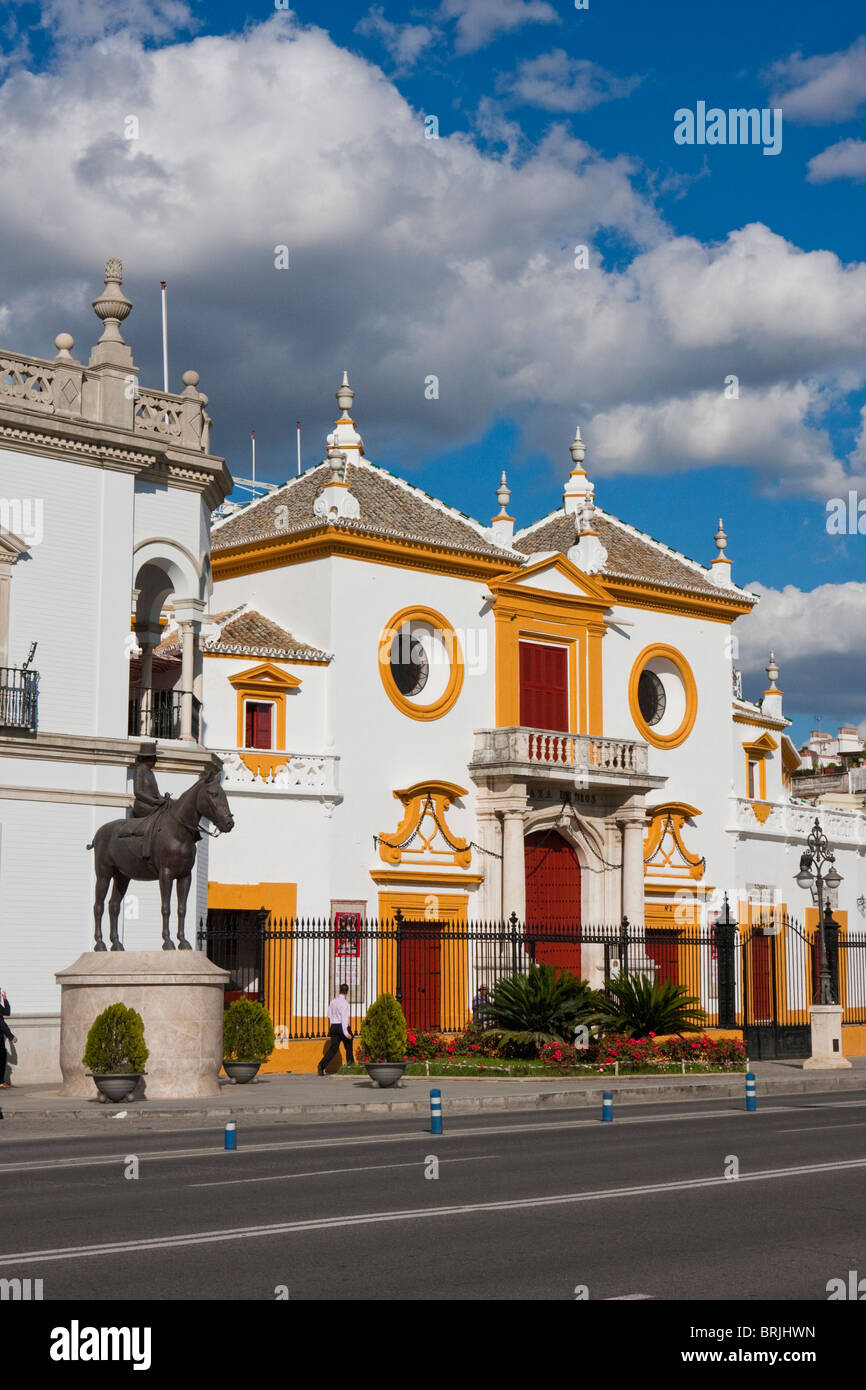 the bull ring in sevilla, spain Stock Photo - Alamy