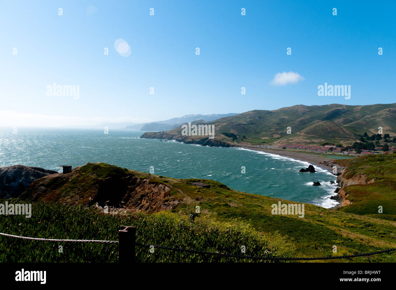 Fort Cronkite Rodeo Beach Marin Headlands, California Stock Photo - Alamy