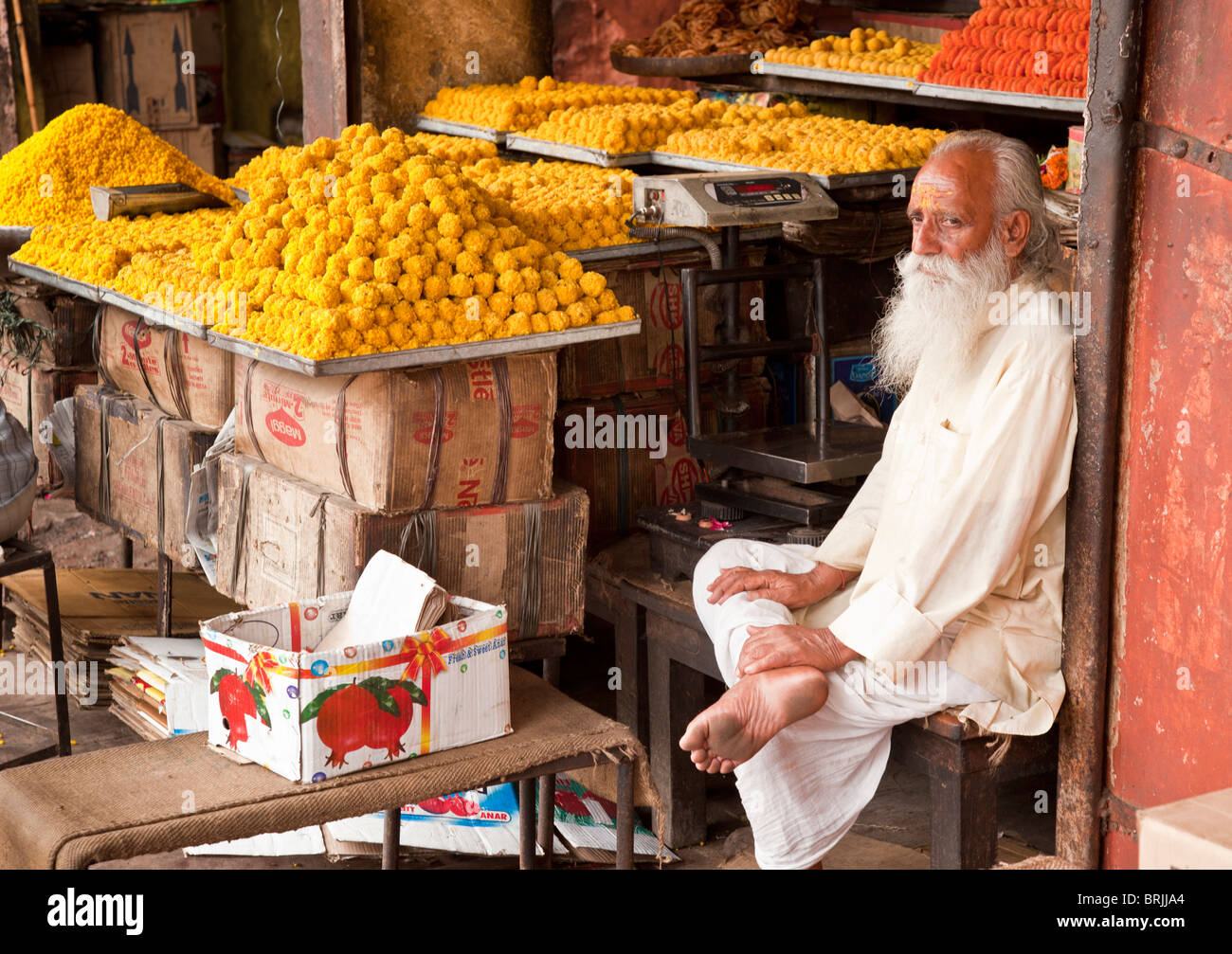 Indian street life Stock Photo - Alamy