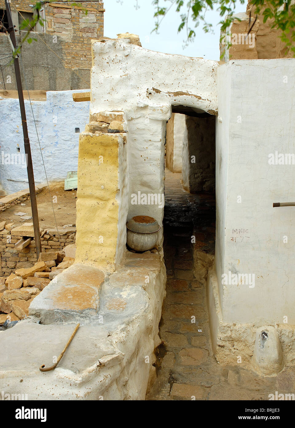 Indian Villege house Stock Photo - Alamy