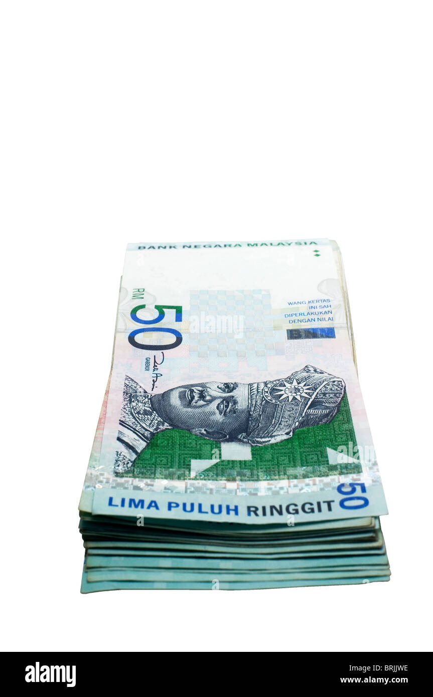 malaysian ringgit, currencies at malaysia, denomination of RM50 ...
