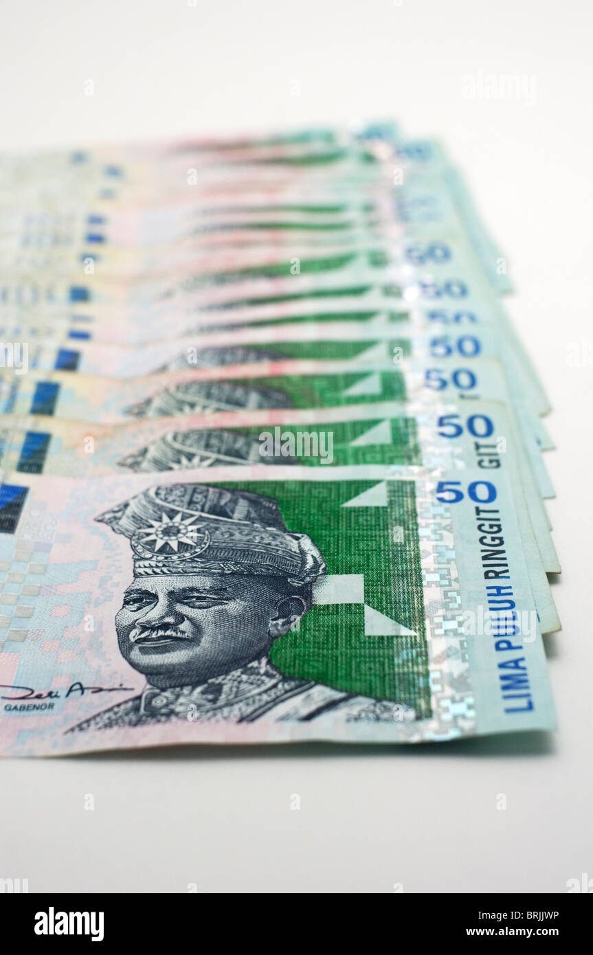 malaysian ringgit, currencies at malaysia, denomination of RM50 ...