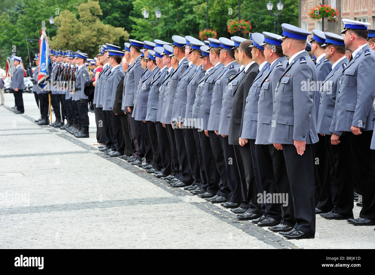 Polish police uniform hi-res stock photography and images - Alamy